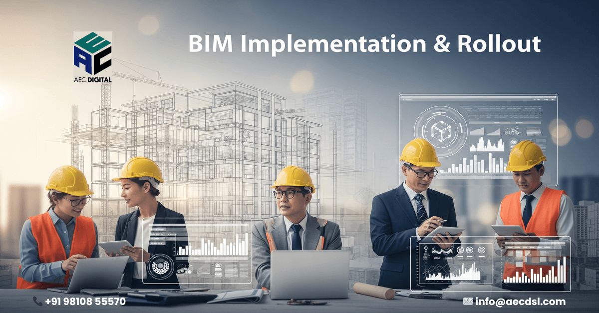 BIM Implementation and Rollout: Top 5 Powerful Benefits